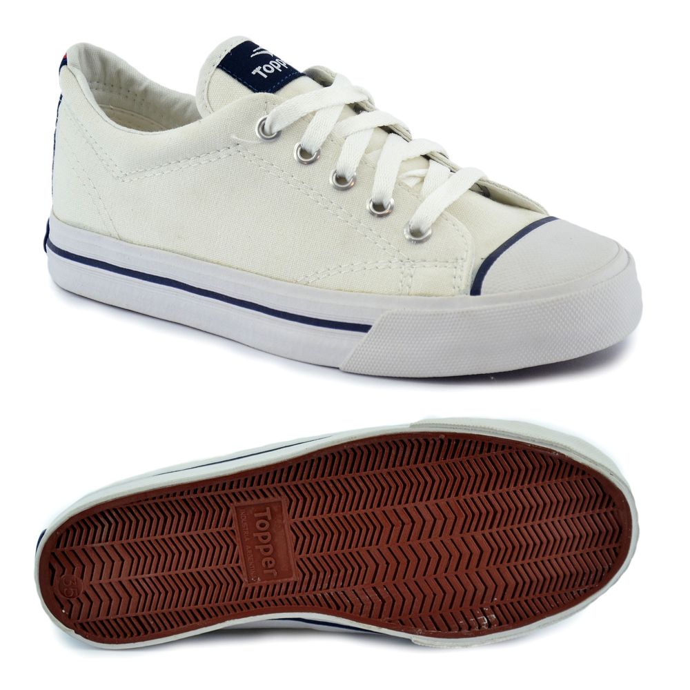 Zapatillas Topper | Zapatilla Topper Prefesional Blanco - FerreiraSport